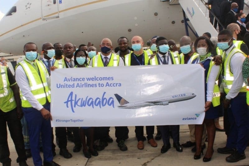 United Airlines resumes operations in Ghana | sankofaonline.com