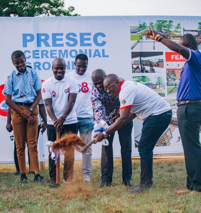 1998 PRESEC Alumni breaks grounds to kickstart construction of ...