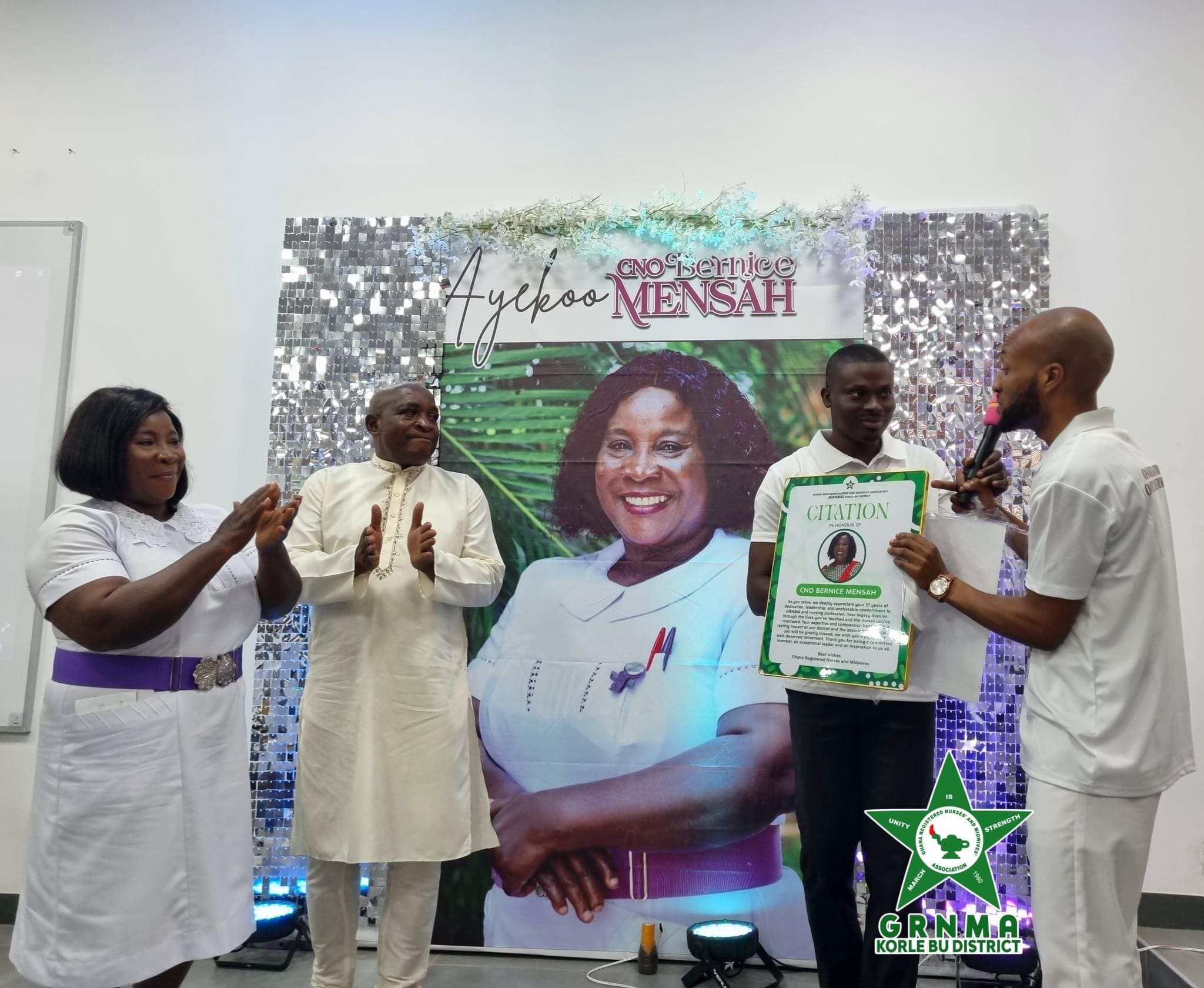 Bernice Mensah Retires After 37 Years of Dedicated Service at Korle Bu ...