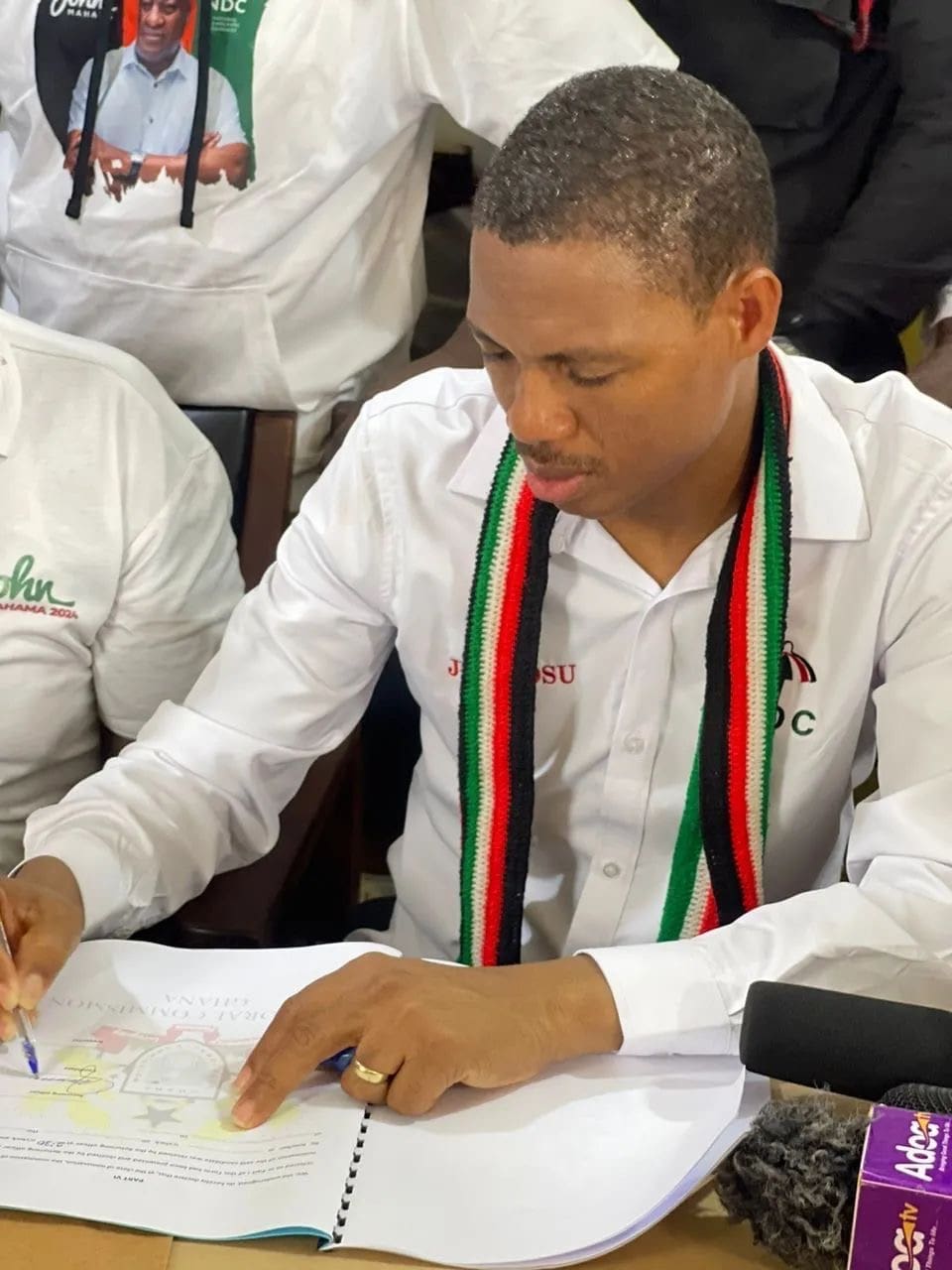 Madina MP Francis Xavier Sosu Files Nomination, Urges Constituents to ...