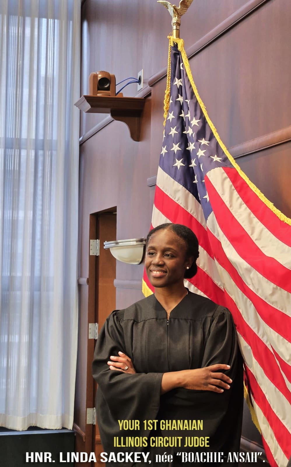Ghana National Council Congratulates Honorable Linda Sackey on Her ...