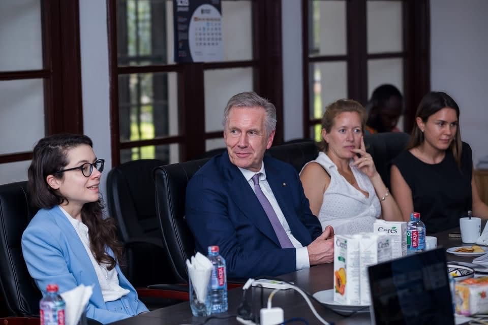 Former German President Christian Wulff Visits University of Ghana ...