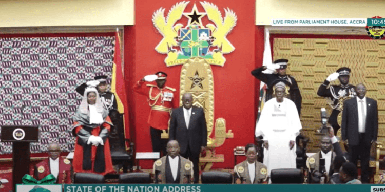 Akufo-Addo's personal bodyguard collapses in parliament | sankofaonline.com