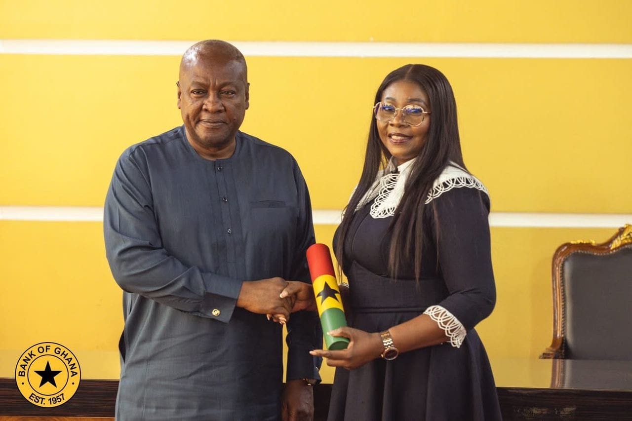 Matilda Asante-Asiedu Sworn in as Bank of Ghana Deputy Governor ...