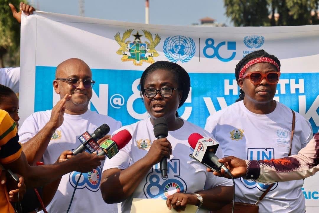Ghana Holds Peace Walk to Mark 80th Anniversary of United Nations ...