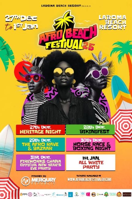 Afrobeach Festival Takes Over Accra: Laboma Beach Resort to Host the ...