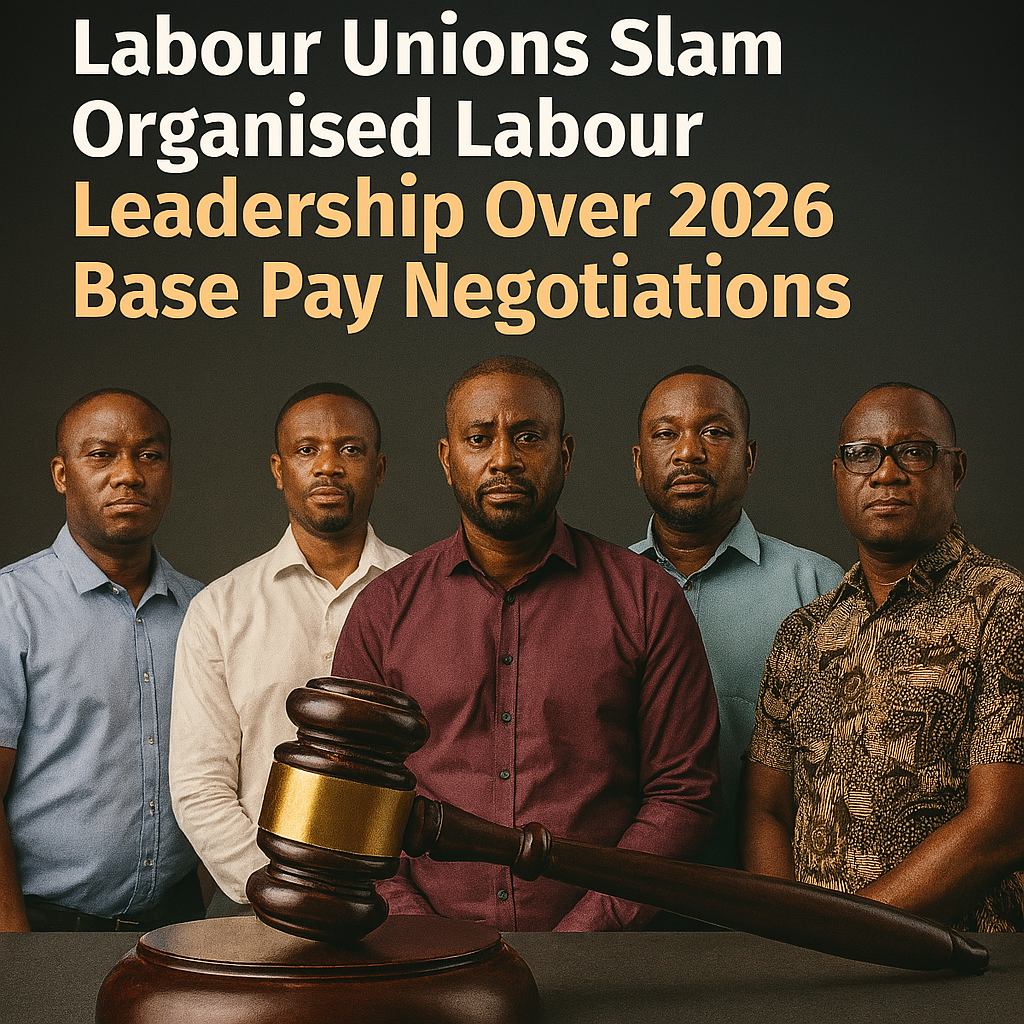 Labour Unions Slam Organised Labour Leadership Over 2026 Base Pay ...