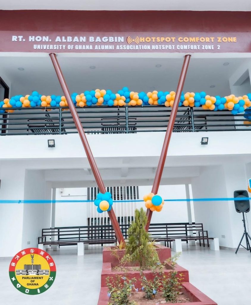 Speaker Bagbin Commissions University of Ghana 'Hotspot Comfort Zone ...